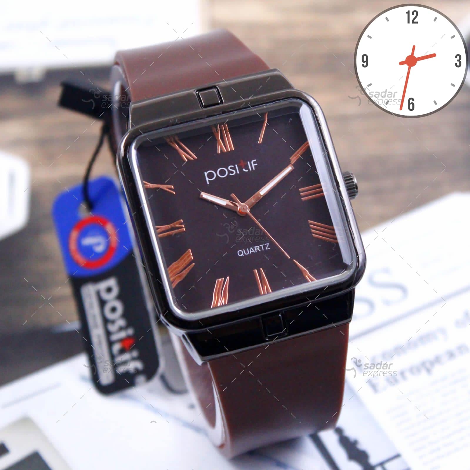 Buy POSTIF Square Dial Watch in pnly ₨ 599 - Sadarexpress
